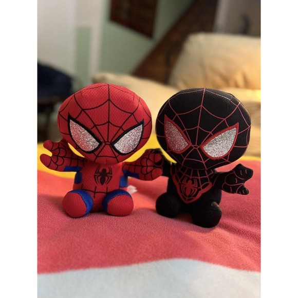 Ty | Toys | Ty Marvel Beanie Babies Spiderman Miles Morales Plush 6 ...